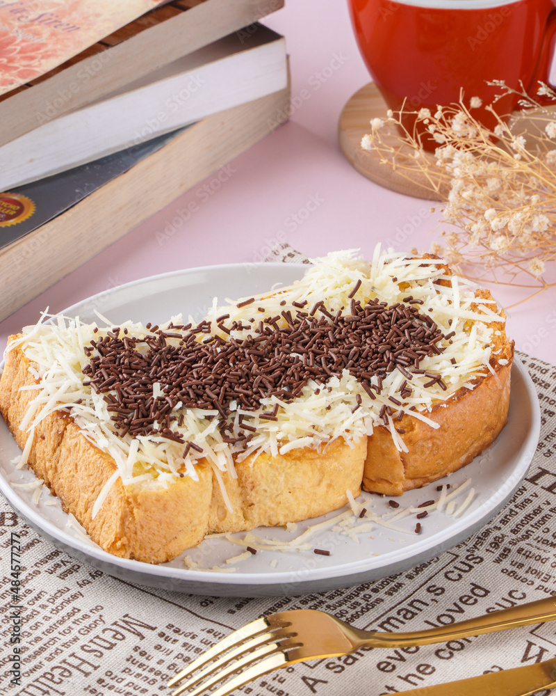roti bakar is usually prepared as a sandwich of grilled white bread ...
