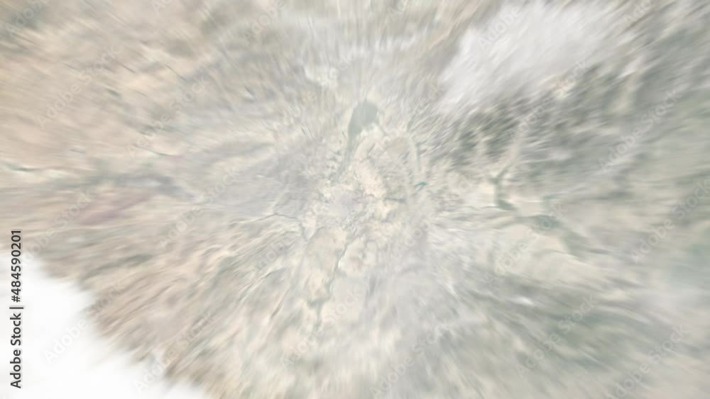 Video „Earth zoom in from outer space to city. Zooming on Kabul ...