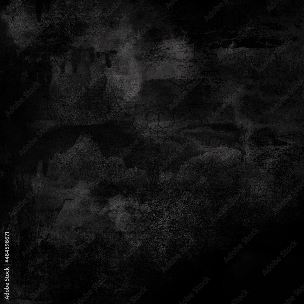 Black hand painted texture. Versatile artistic image for creative ...