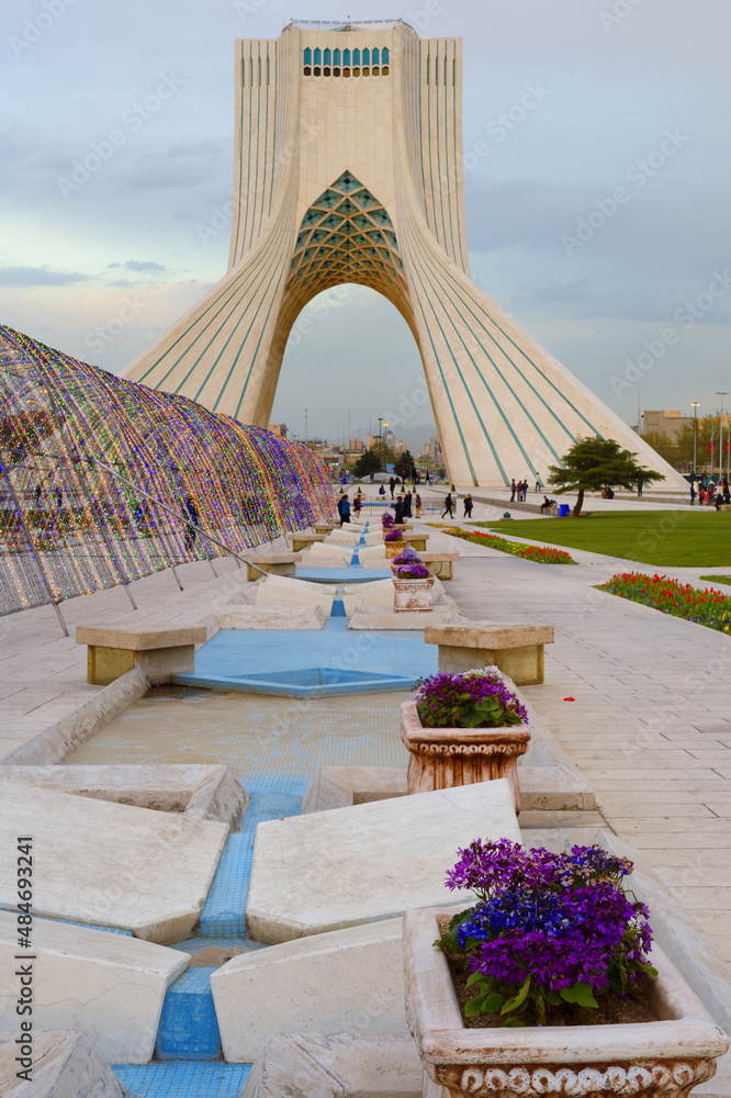 Tehran, Iran – April 04, 2019: Freedom Monument known as Azadi Tower or ...