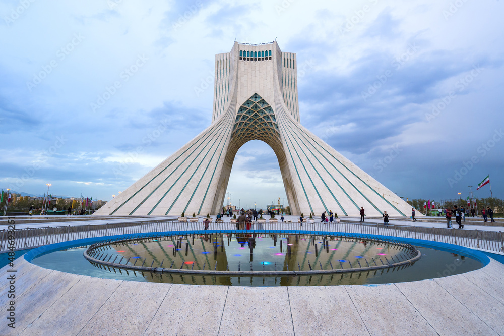 Tehran, Iran – April 04, 2019: Freedom Monument known as Azadi Tower or ...