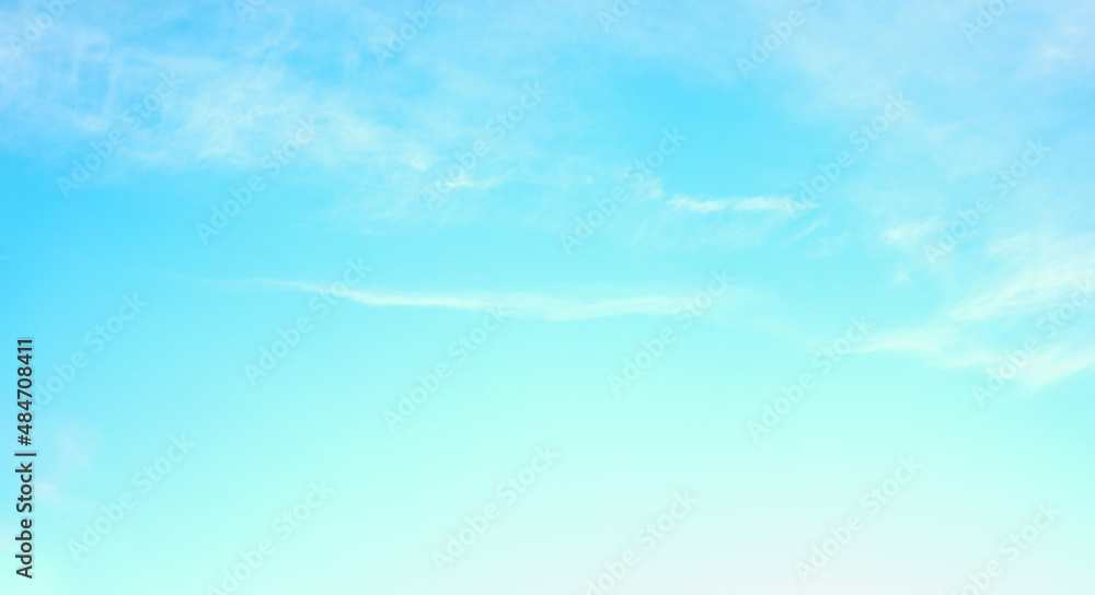 light turquoise blue sky background Stock Photo | Adobe Stock