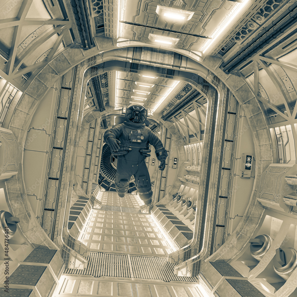 2001 Astronaut Floating