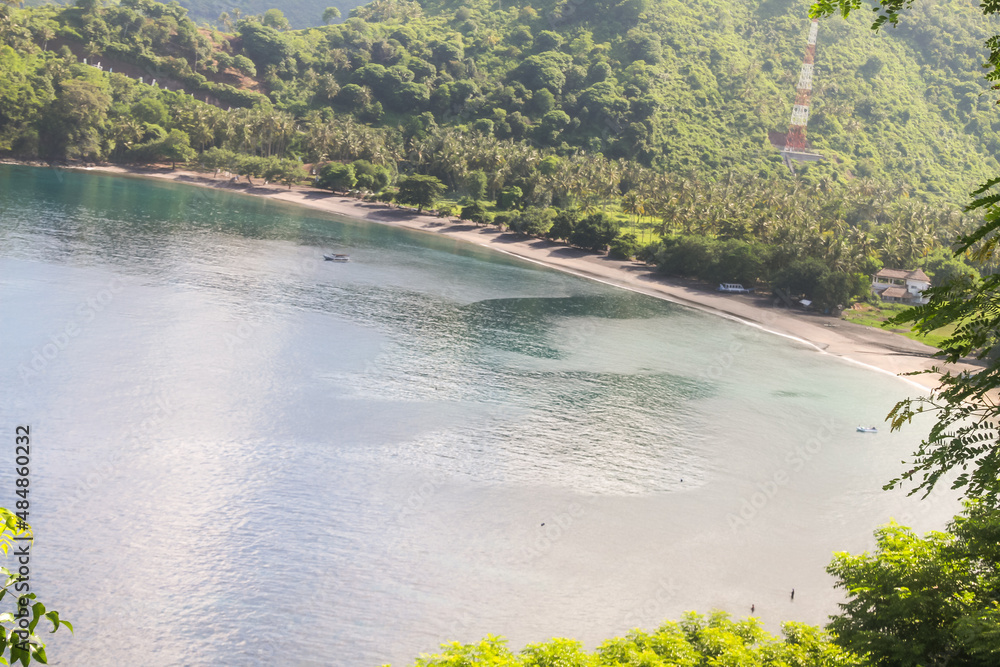 Malimbu Beach is an important tourist attraction in Lombok, West Nusa ...
