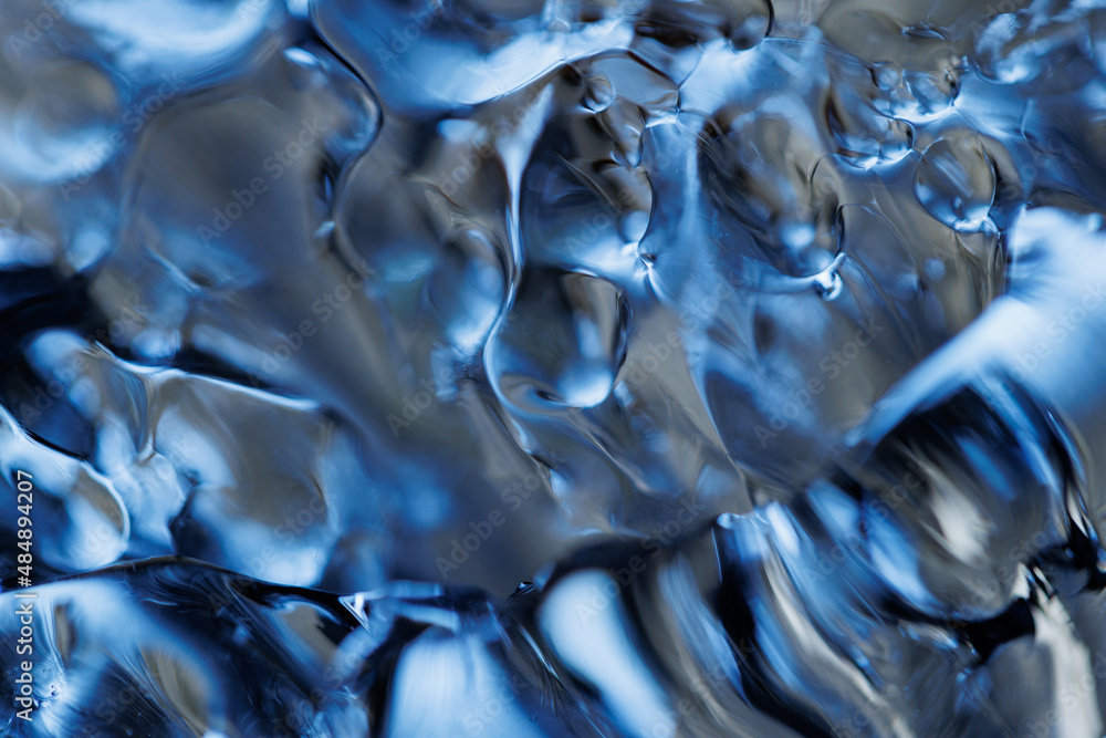 Melting ice water closeup Stock Photo | Adobe Stock