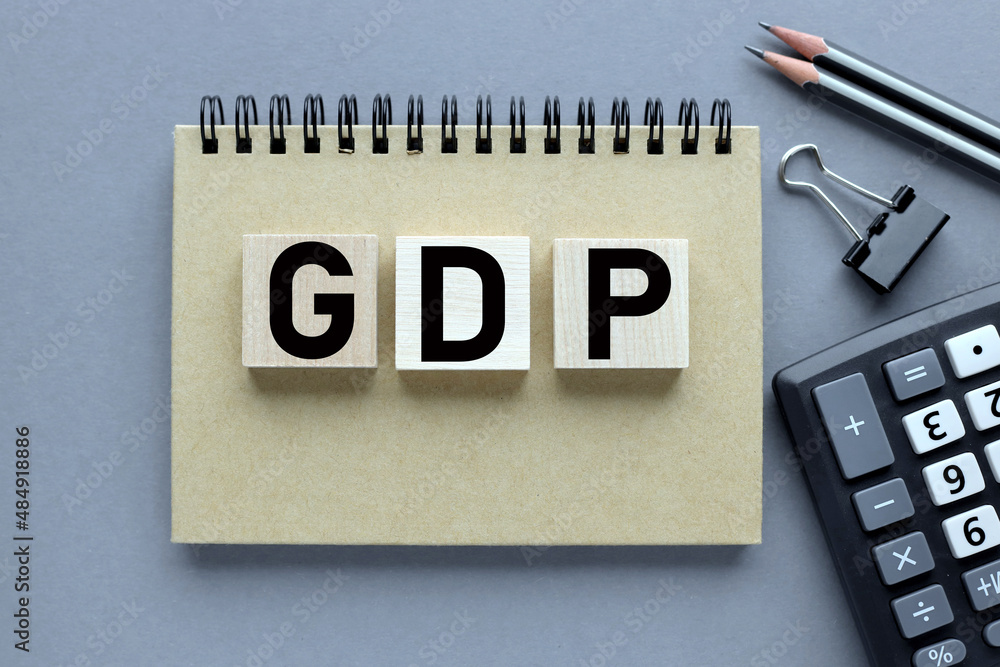 GDP, good distribution practice text on notepad with wooden blocks on ...