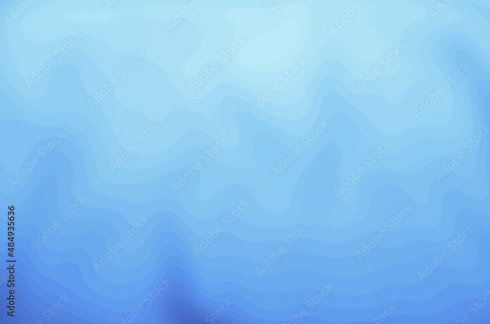 Gradient background from many layers of wavy shape, wavy abstract ...