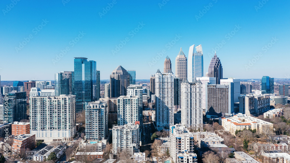 Midtown Atlanta Stock Photo | Adobe Stock