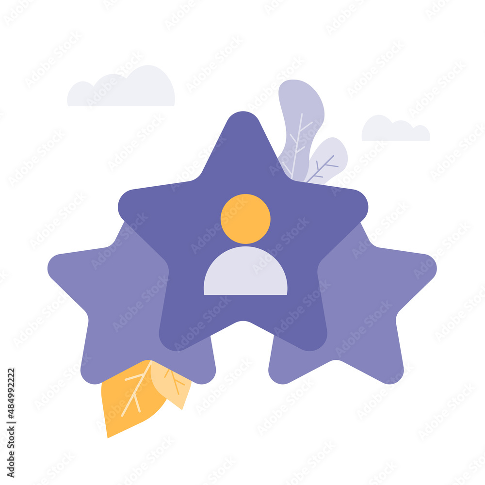 User star vector icon. filled flat sign for mobile concept and web ...