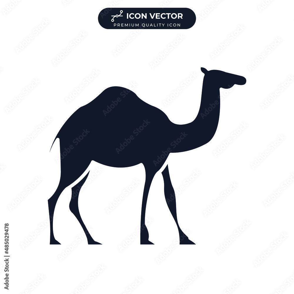 Camel icon symbol template for graphic and web design collection logo ...