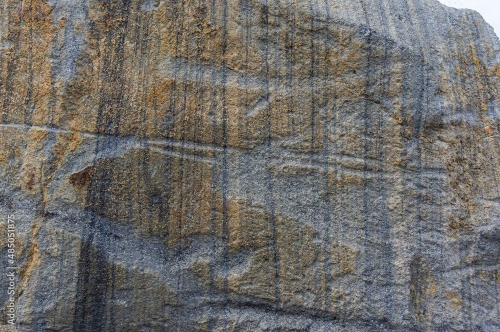 The surface of the andesite rock. Natural stone texture Stock Photo ...