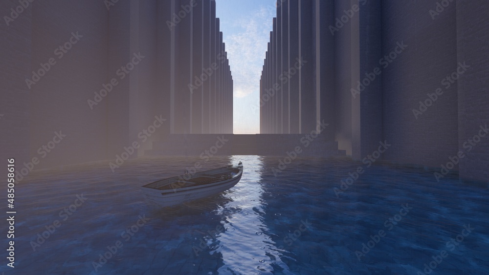 giant alien structure Stock Illustration | Adobe Stock