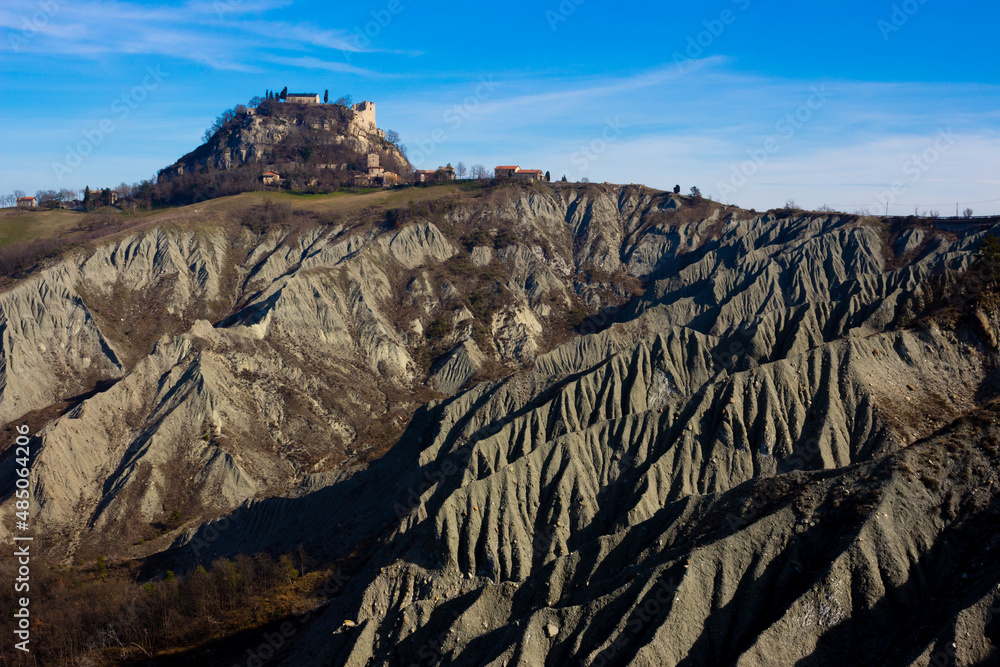 paths matildici castle of canossa and rossena medieval ruins matilda di ...
