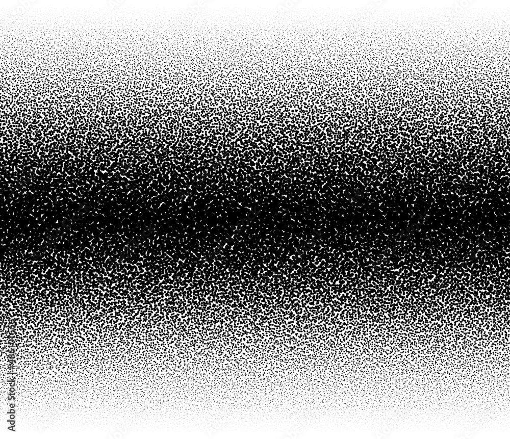 Random circles, dots halftone pattern. Pointillist, pointillism ...