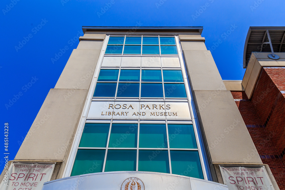 MONTGOMERY, ALABAMA - JULY 29, 2018: Rosa Parks Library and Museum ...