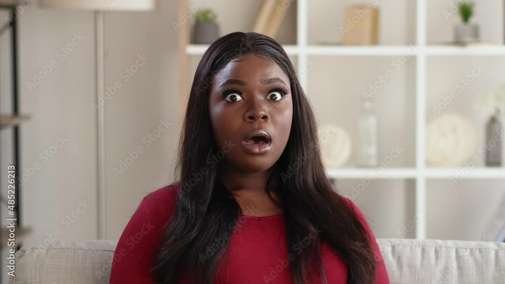 Scared face. Fear anxiety. Oh no reaction. Panic attack. Terrified ...