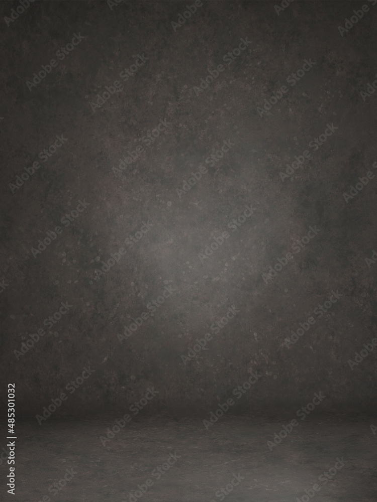 Dark Grey Background Studio Portrait Backdrops Photo 4K Stock ...