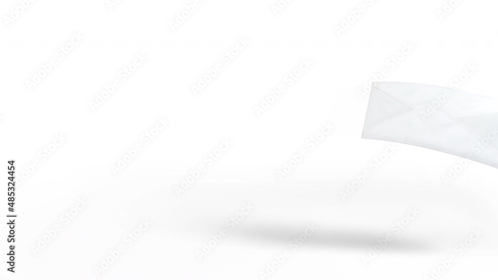 Inside Envelope Animation. "send email" 4K Stock Video | Adobe Stock