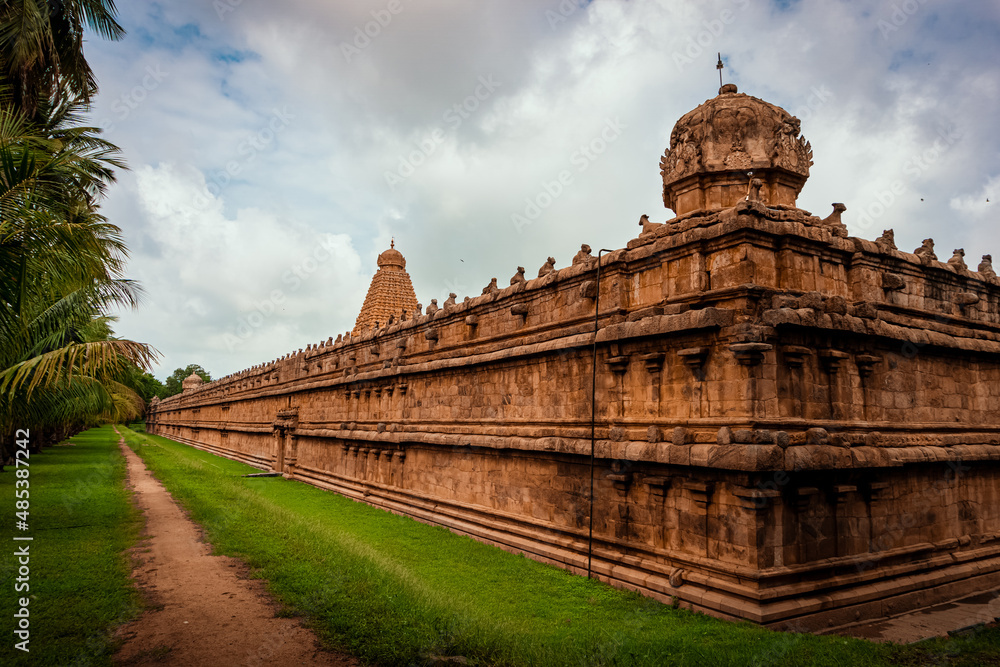 Tanjore Big Temple or Brihadeshwara Temple was built by King Raja Raja ...