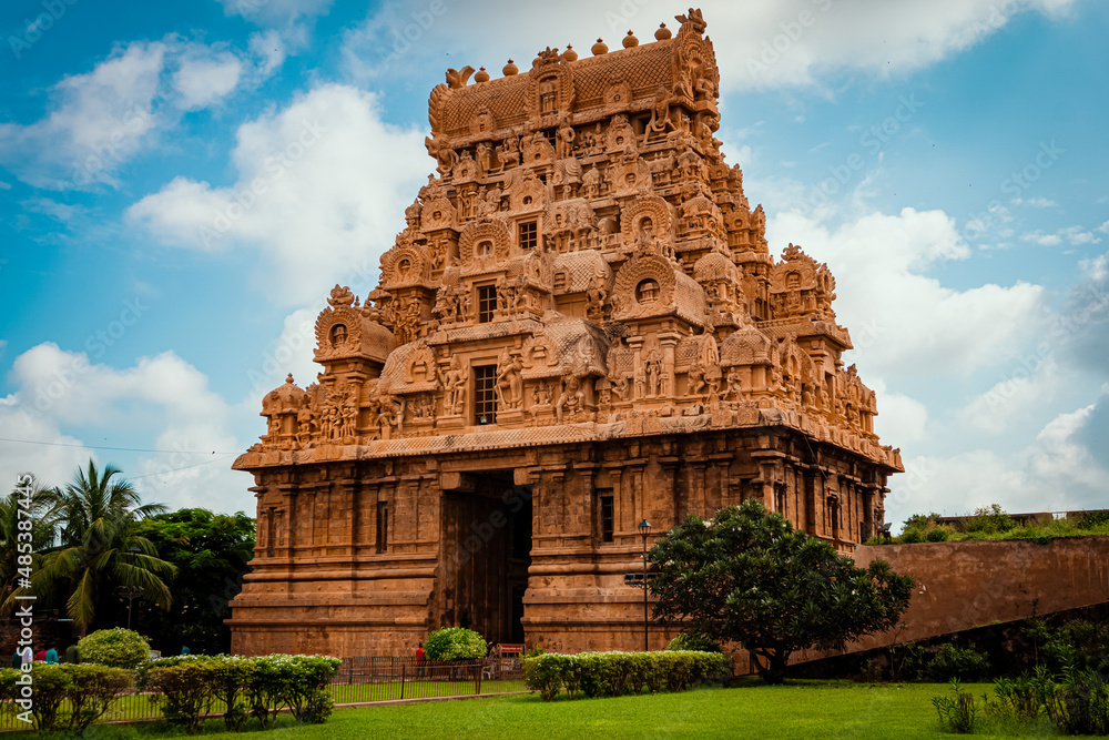 Tanjore Big Temple or Brihadeshwara Temple was built by King Raja Raja ...