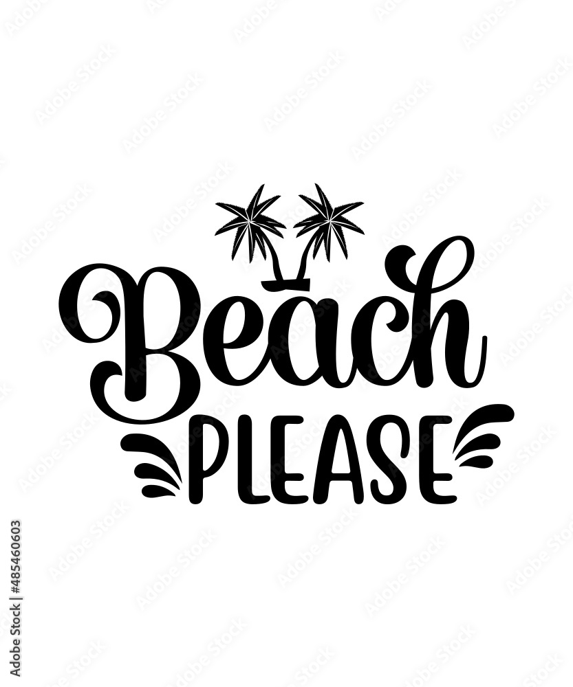 Beach Svg Bundle, Summer SVG, Beach Bundle Svg, Funny Beach Quotes Svg ...