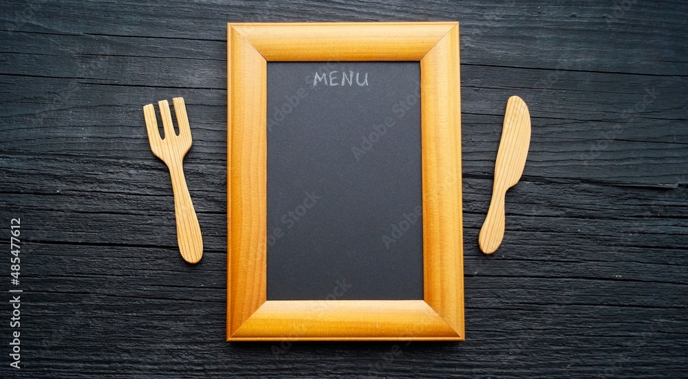 menu for restaurant Stock Photo | Adobe Stock