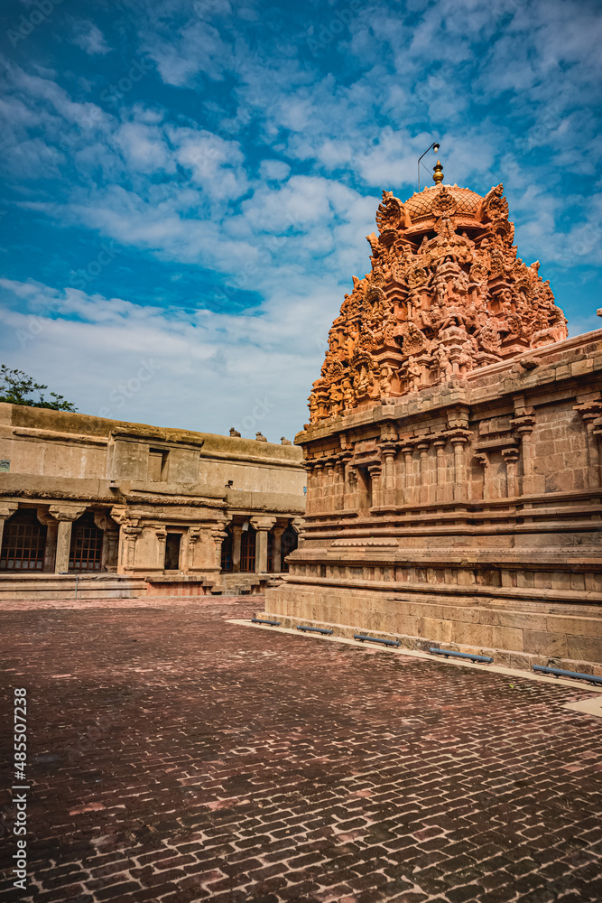 Tanjore Big Temple or Brihadeshwara Temple was built by King Raja Raja ...