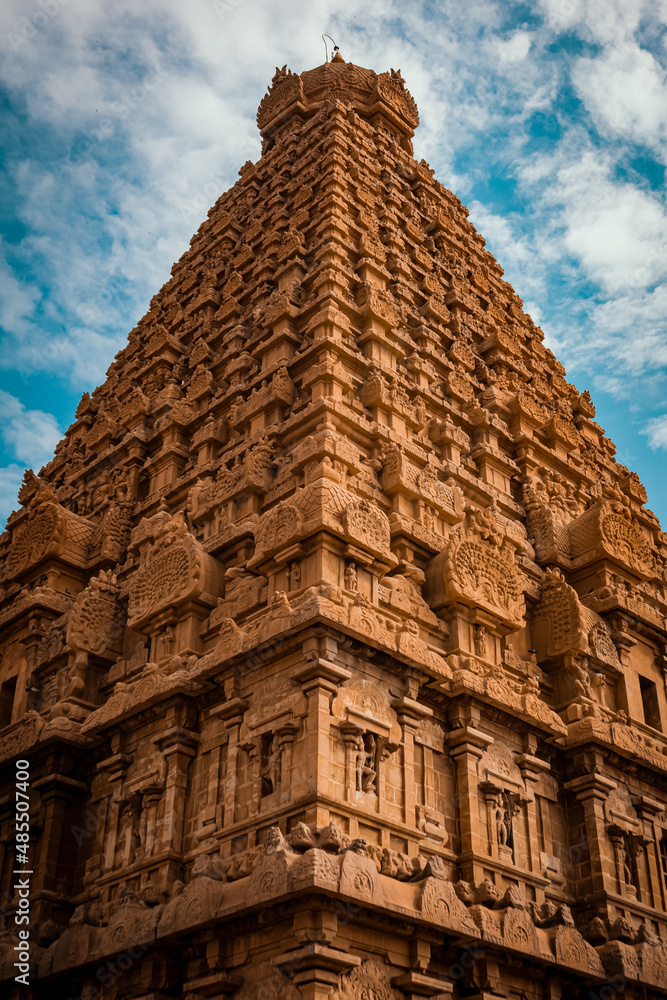 Tanjore Big Temple or Brihadeshwara Temple was built by King Raja Raja ...