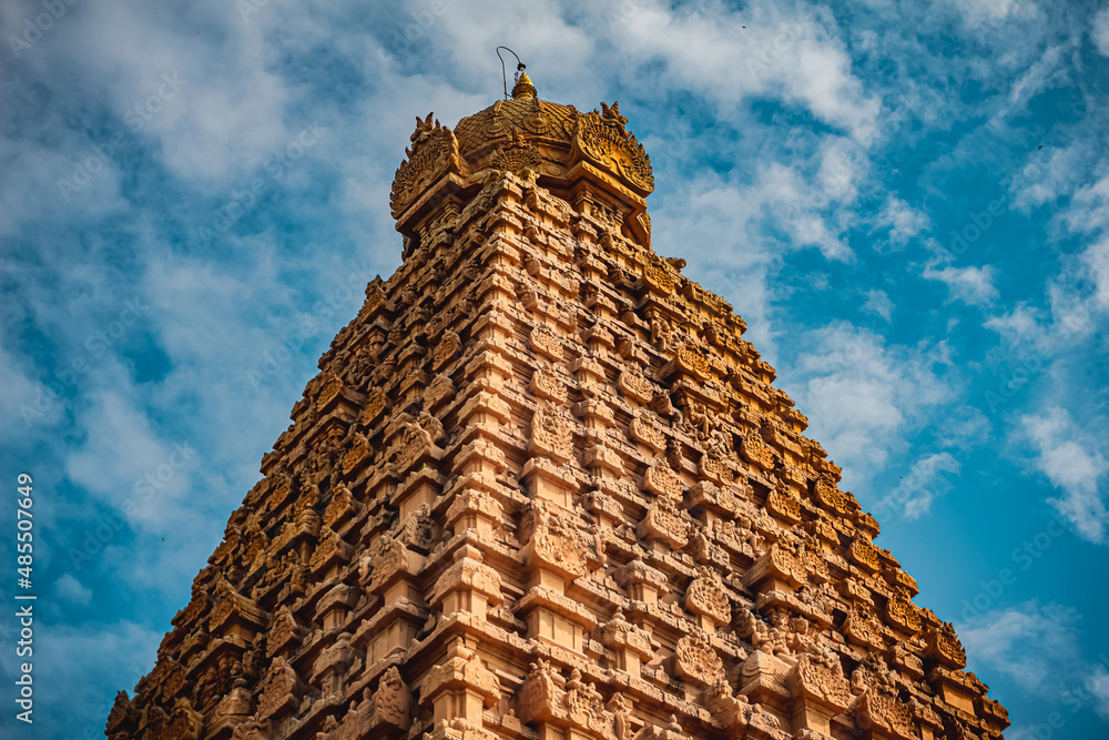 Tanjore Big Temple or Brihadeshwara Temple was built by King Raja Raja ...