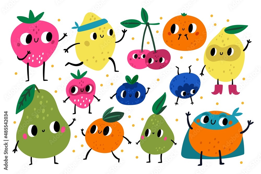 Juicy Cartoon Faces