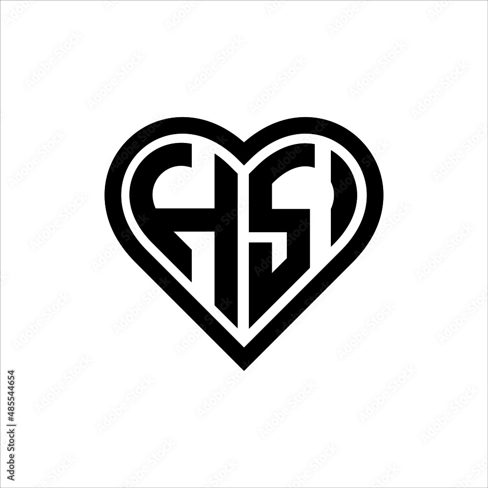 HS Letter logo Design emblem vector icon, emblem with white background ...