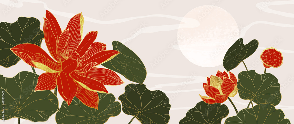 Red Lotus Wallpaper