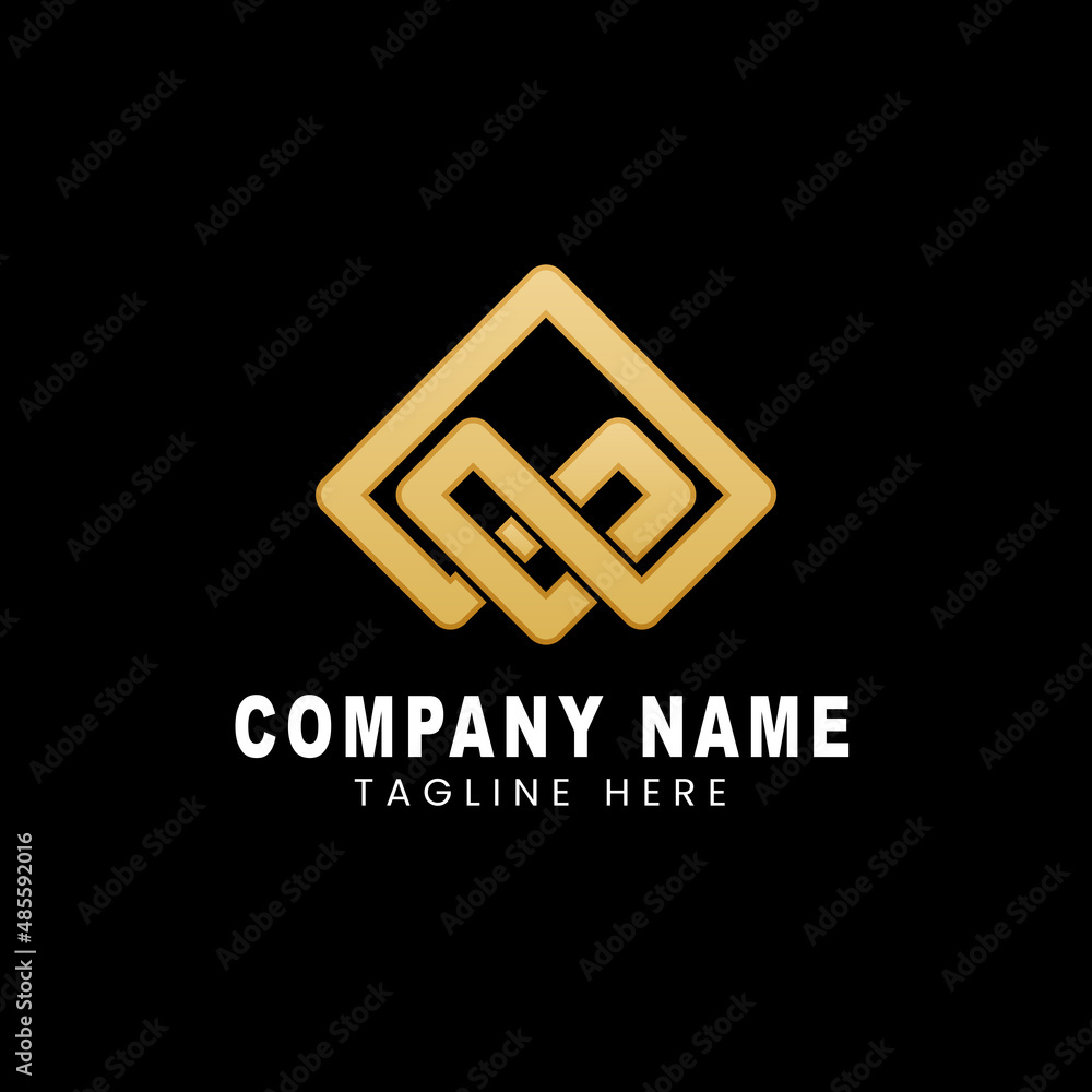 Letter vw monogram logo design Stock Vector | Adobe Stock