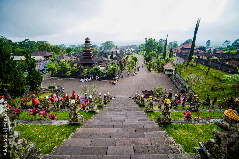 Besakih Temple (Mother Temple of Besakih, Pura Besakih) on the Slopes ...