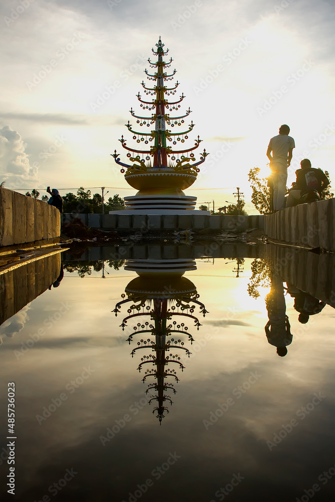 Mount Perak Roundabout Located in Tamiang Layang, East Barito Regency ...