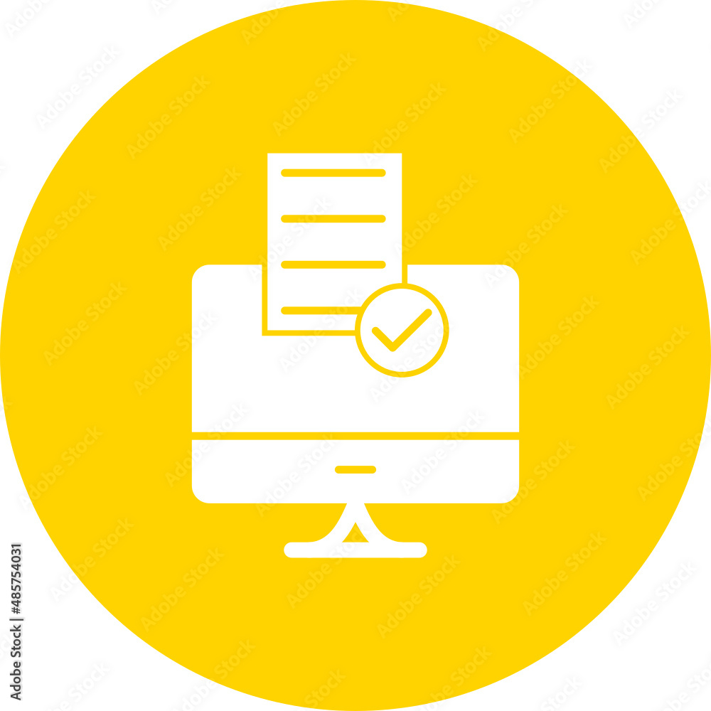 Check List Icons Stock Vector | Adobe Stock