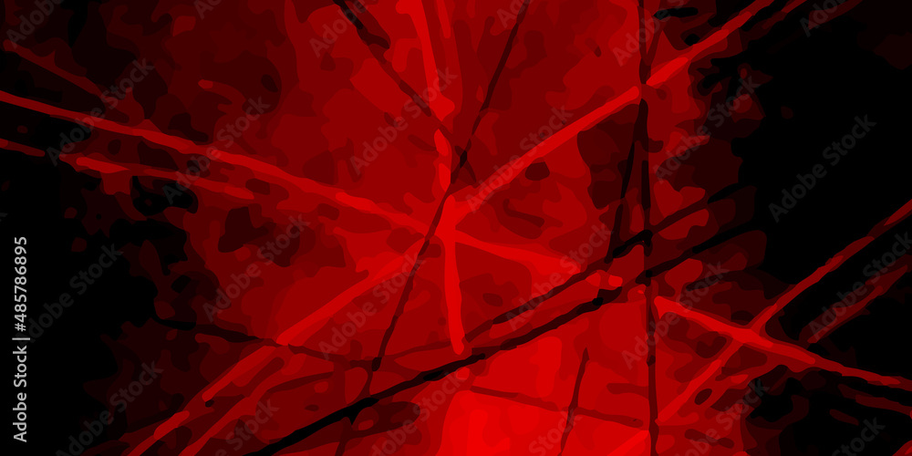 black and red hand painted brush grunge background texture. abstract red grunge texture ...