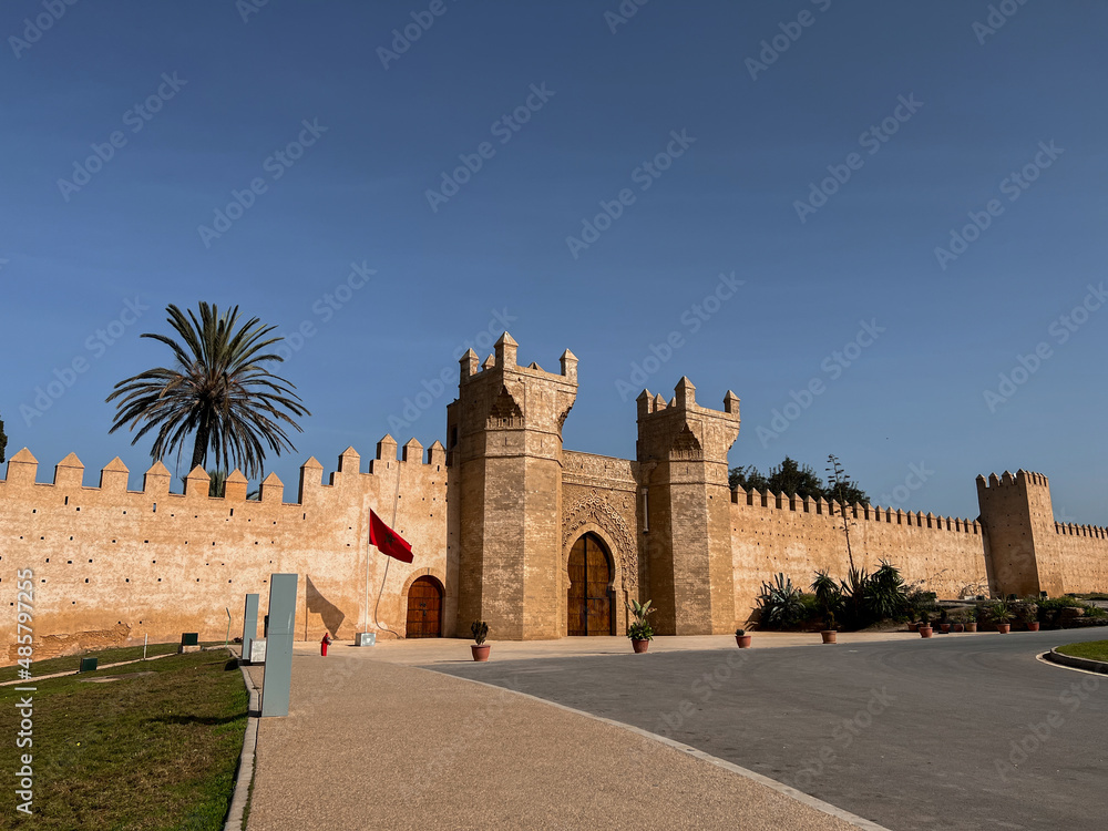 Qasbah Bab Chellah in Rabat, Morocco Stock Photo | Adobe Stock