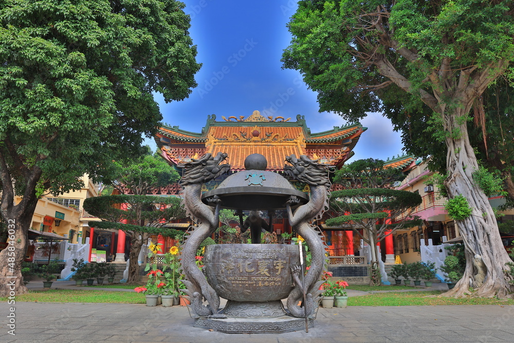 Ching Chung Koon is located in Tuen Mun Stock Photo | Adobe Stock