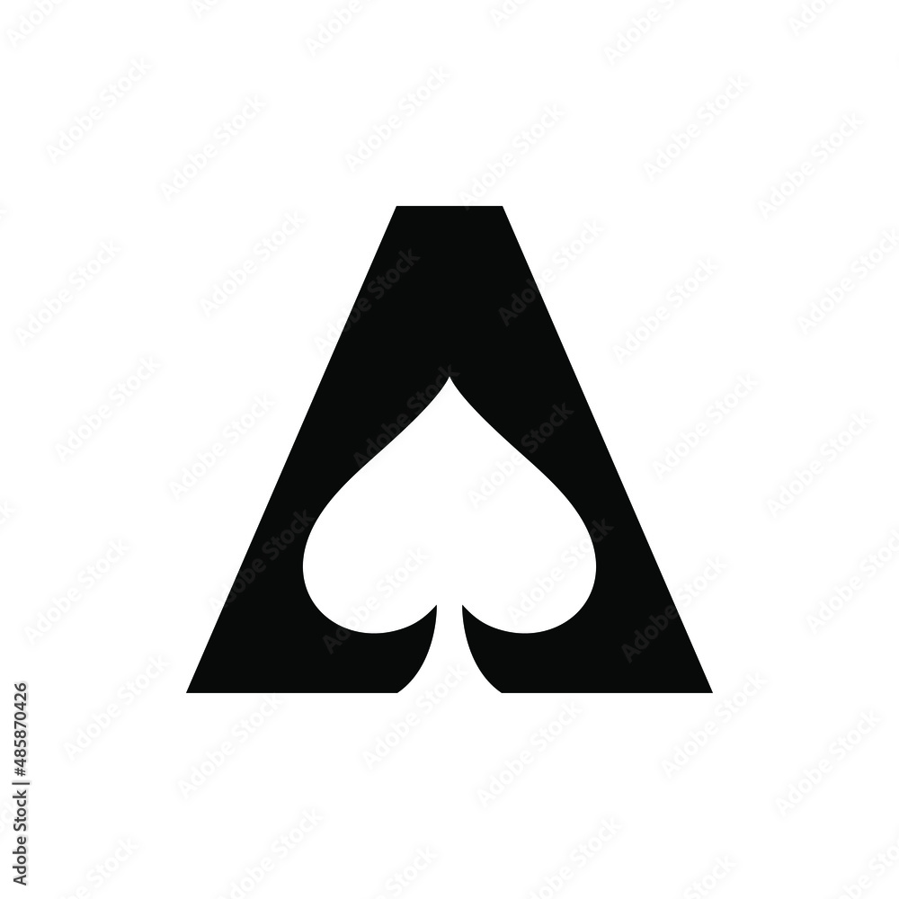 Poster Ace of Spades Logo can be use for icon, sign, logo and etc ...