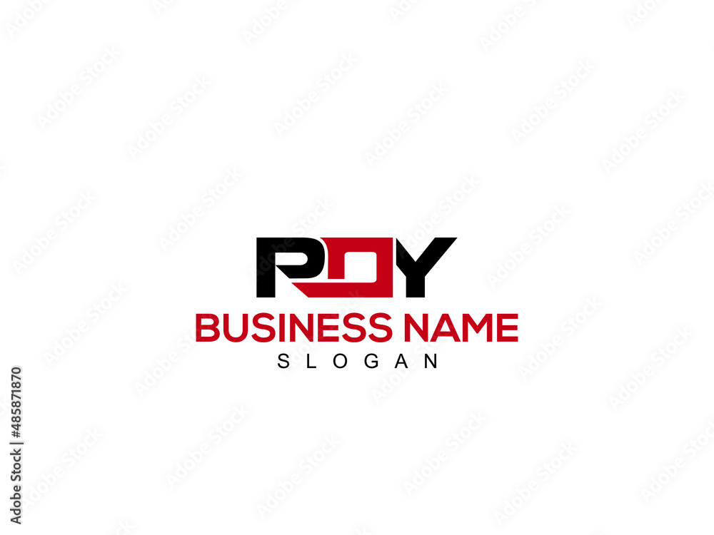 Monogram POY Letter Logo, Abstract POY Logo, Initial po logo letter vector with three letter ...