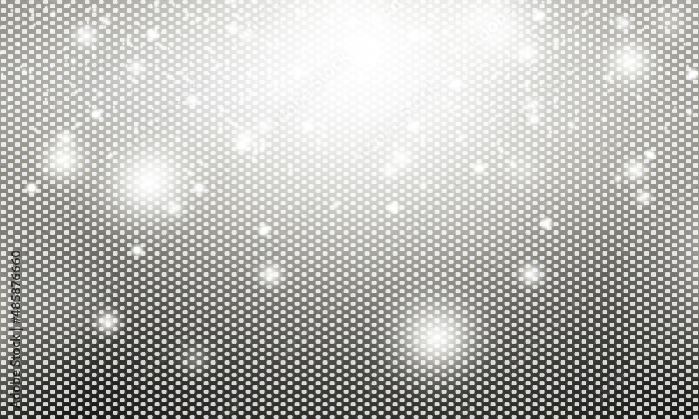 Shining dust effect on a transparent background, shiny and bright ...