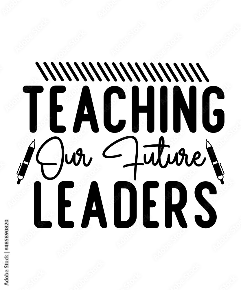 Vetor do Stock: Teacher Svg Bundle, Teacher Quote Svg, Teacher Svg ...