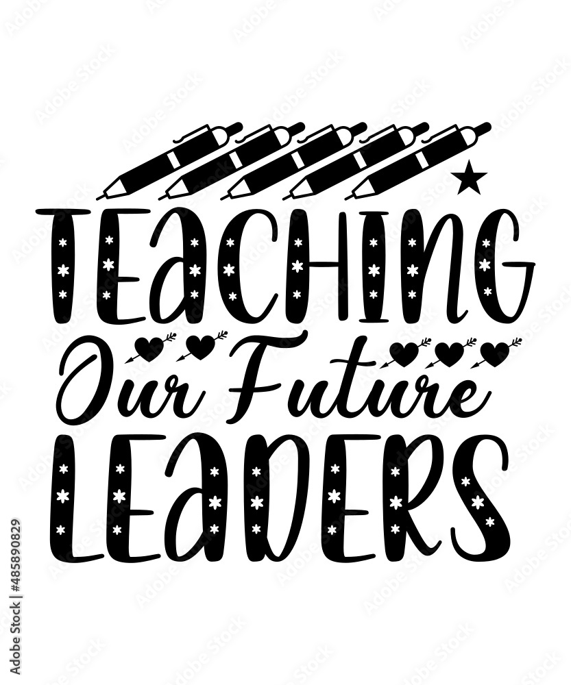 Vetor do Stock: Teacher Svg Bundle, Teacher Quote Svg, Teacher Svg ...