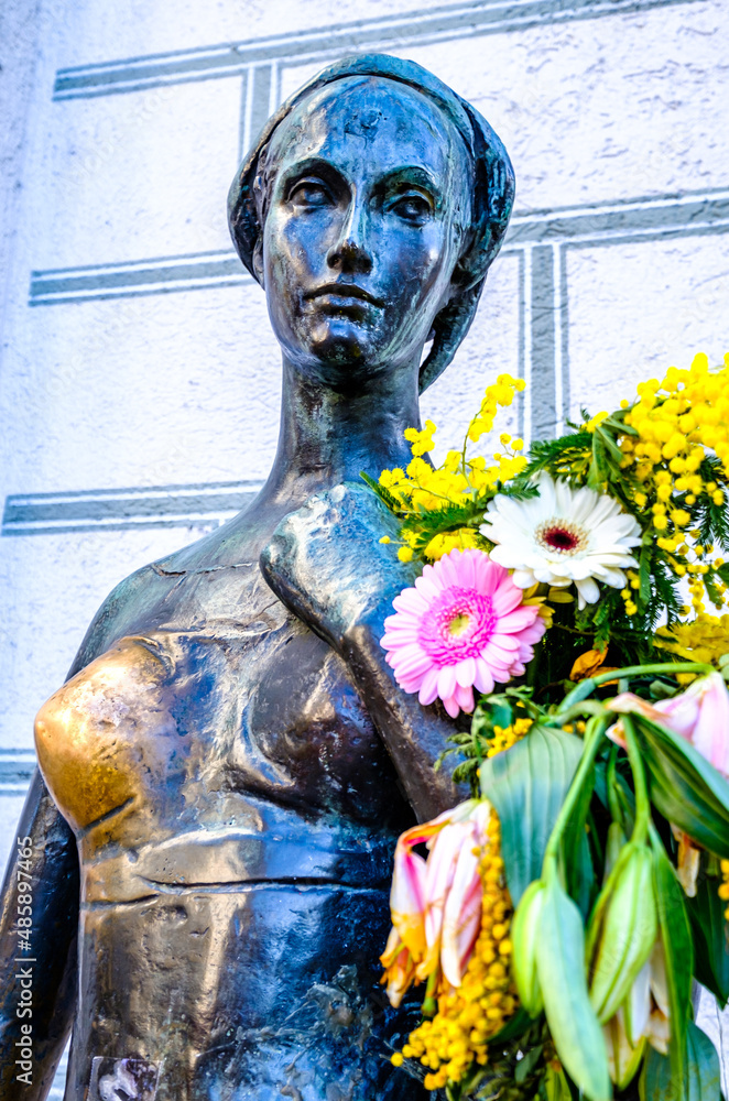 Munich, Germany - February 6: replica of the famous Julia Capulet ...