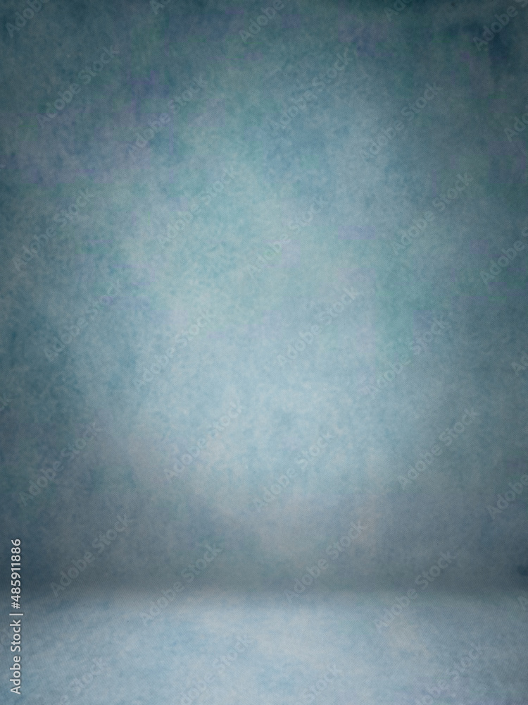 Blue Background Studio Portrait Backdrops Stock Illustration | Adobe Stock