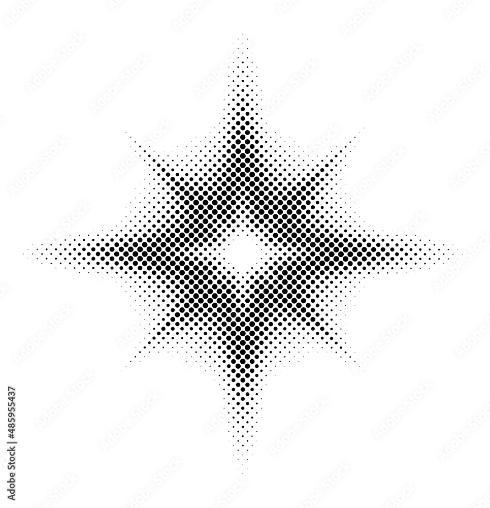 Halftone Background. Glowing light Halftone effect. abstract grunge ...