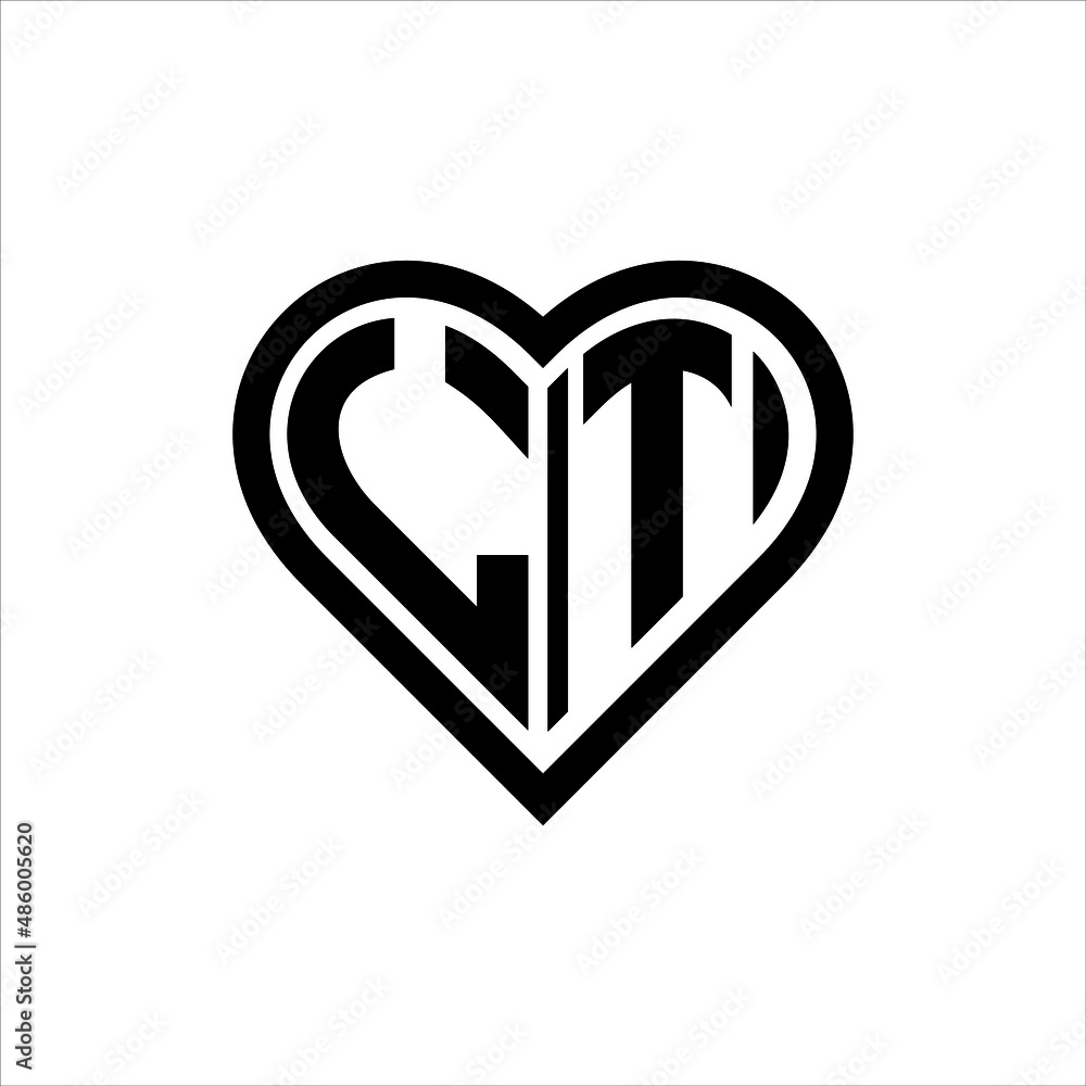 LT Letter logo design emblem vector Icon, emblem with white background ...