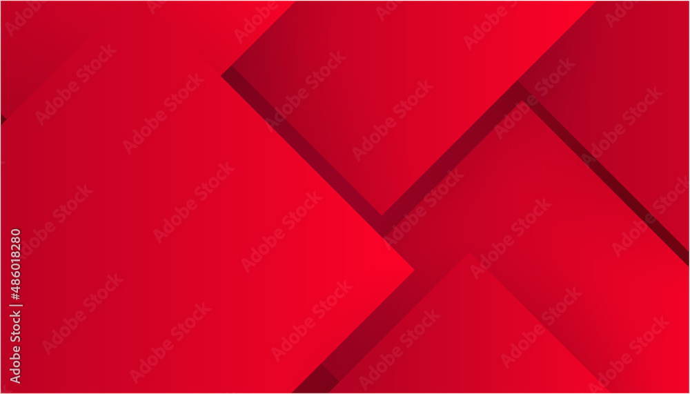 Modern red abstract presentation background Stock Vector | Adobe Stock