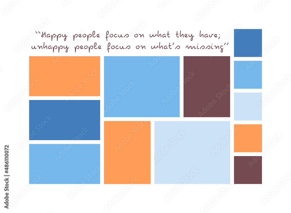 Moodboard template. Collage grid. Mood board layout. Montage photo ...